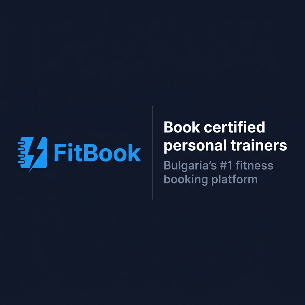 FitBook – Book Personal Training Sessions in Bulgaria